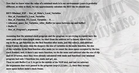 attack on stack [part 6] smash the stack visualization nop sled