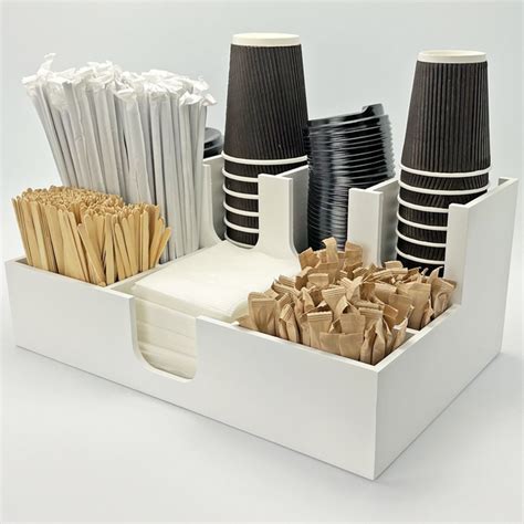 Органайзер на 9 секцій для стаканів серветок цукру барний органайзер