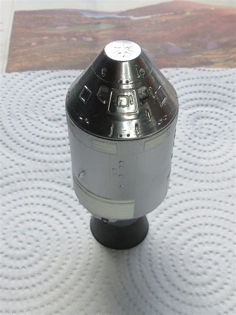 Realspace 196 Apollo Block Ii Csm New Ware And 3d Printed Aftermarket