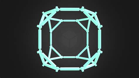 Truncated Cube 3d Model By Astrologix [7eef933] Sketchfab