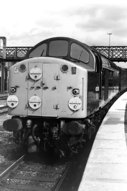 British Rail Class 40 40 081 Doncaster 060582 Rail Photo D Eur 376