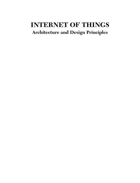 IOT Internet Of Things Studocu