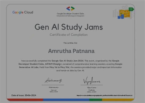 Amrutha Patnana On Linkedin Gdscaitam