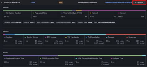integrate frontend observability with application observability grafana cloud documentation