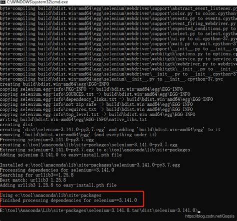 Selenium 的安装教程（本人的成功历程）selenium31410 Csdn博客