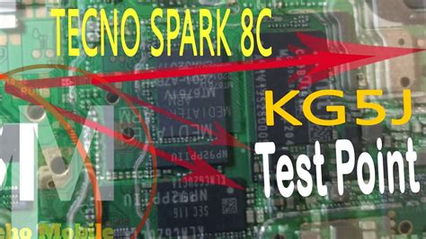Test Point Of Tecno Spark 8c Kg5j By Bandeho Youtube