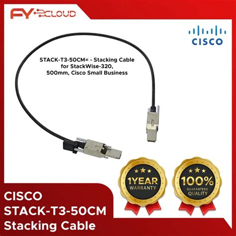 Cisco Stack T4 1m Type 4 Stacking Cable Lazada Ph