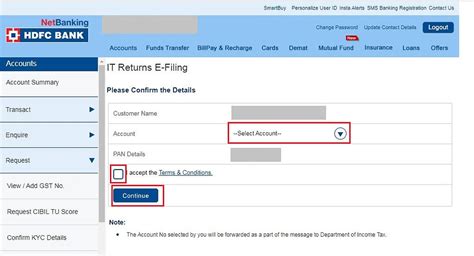 How To E Verify Your Itr Using Hdfc Netbanking