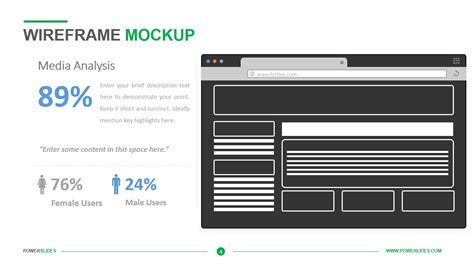 Wireframe Mockup Templates Powerslides