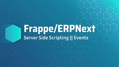 Server Side Scripting Events Youtube