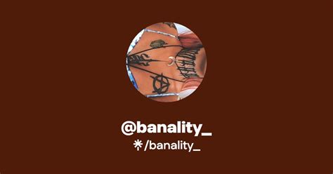Banality Find Banality Onlyfans Linktree