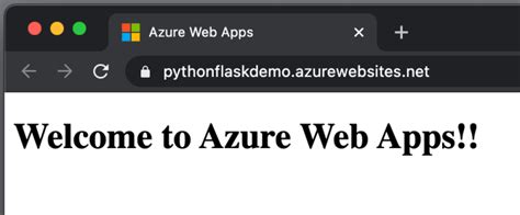 Deploy Your First Python Flask Application To Azure App Service Dave Mccollough