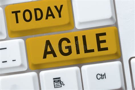 Sign Displaying Agile Concept Meaning Iterative Approach To Software