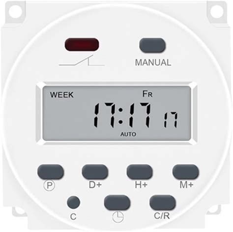 220v 110v 24v 12v Cn101a Digital Lcd Power Timer Programmable Time Switch Relay 16a