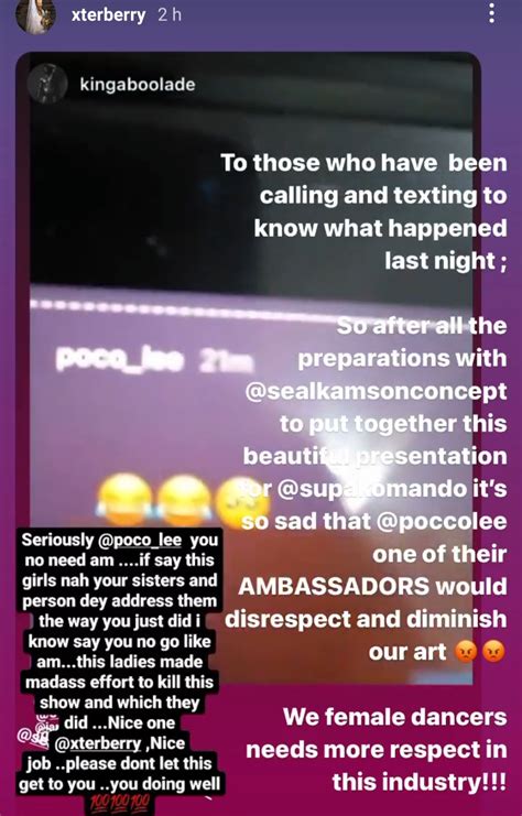 Dancer Pocolee Slammed By Female Dancers For Sexualizing One Of Them During Her Performance At