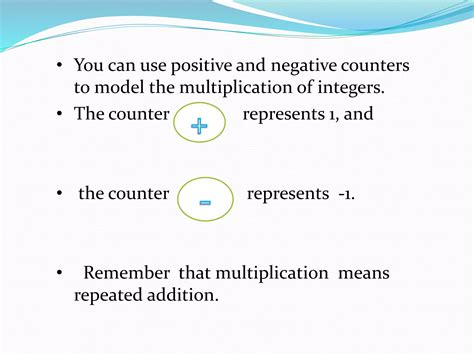 Multiplying Intergers Ppt