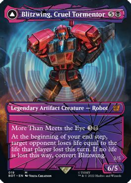 Magic The Gathering The Brothers War Transformers Cards Official