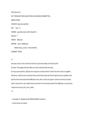 Transaction Isolationexamples DOCX