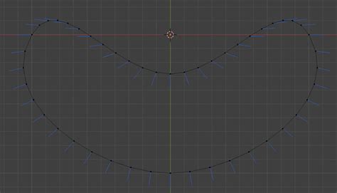 Unexpected Normals Of A Curve Basics And Interface Blender Artists Community