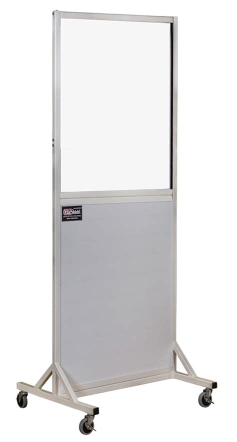 Mobile Rolling Barriers Glass Marshield Custom Radiation Products