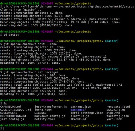 Huge Accessibility Problem Support Partial Cloning With Git Filter