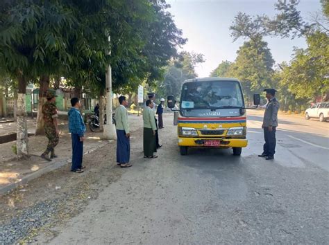 အောင်လံမြို့၌ ယာဉ်စည်းကမ်း၊ လမ်းစည်းကမ်းကြီးကြပ်ရေးကော်မတီမှ ယာဉ်အန္တရာယ်ကင်းရှင်းရေး စစ်ဆေးဆောင