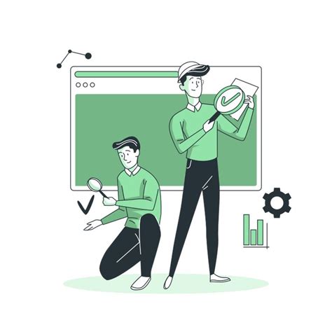 Qa Engineers Customizable Cartoon Illustrations Bro Style Illustration Science Illustration