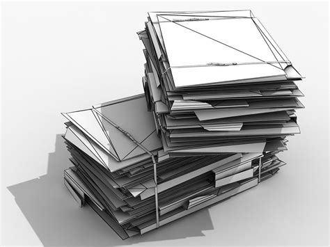 골판지 더미 베일 3d 모델 26 Max Fbx Obj Free3d