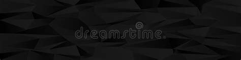 Abstract Geometric Chaos In Black Polygonal Background For Modern