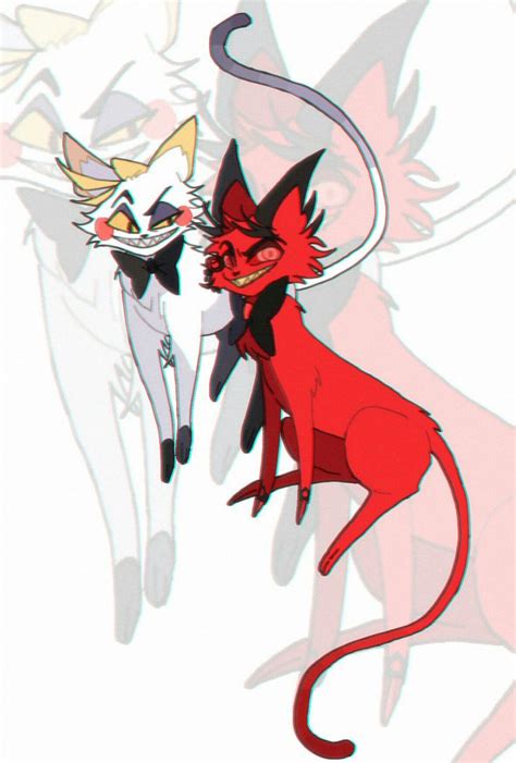Alastor And Lucifer Милые рисунки Эскизы персонажей Мультфильмы