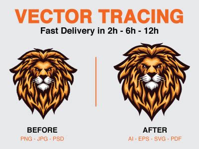 Manually Vector Tracing Recreate Logo Or Image Or Sketch Upwork