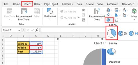 Create Rating Score Chart In Excel