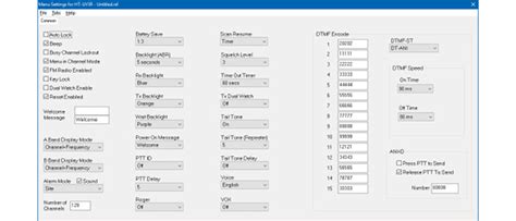 HT UV R Radio Programming Software HT UV R Radio Programming Software