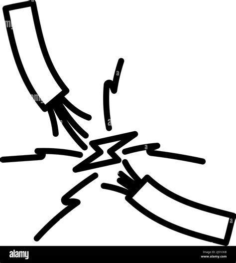 Icon Of Wire Bold Outline Design With Editable Stroke Width Vector Illustration Stock Vector