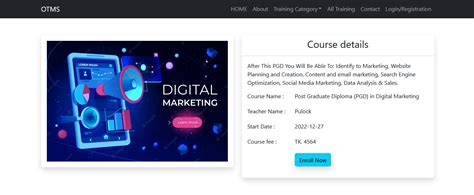 GitHub Mushahadur OTMS Project PHP With Laravel Framework OTMS Project PHP With Laravel Framework