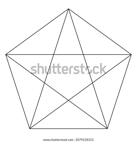 Interlocking Interconnect Polygon Shape Elemenet Stock Vector Royalty Free 2079218521