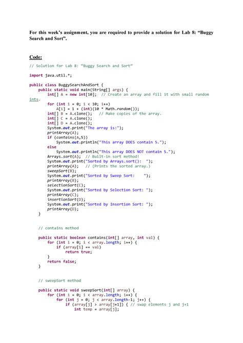 Assignment Unit4 Assignment For This Weeks Assignment You Are