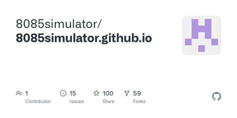 Readmemd At Master · 8085simulator · Github