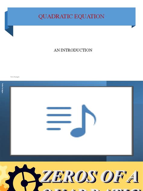 Intro To Quadratic Equation Pdf Quadratic Equation Function Mathematics
