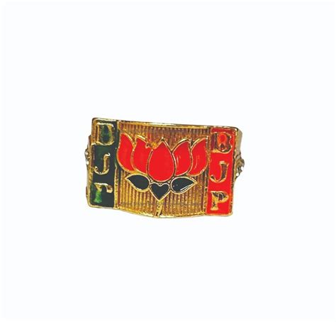 Bjp Lotus Symbol Ring At Rs 30 In Jaipur Id 2853646032633