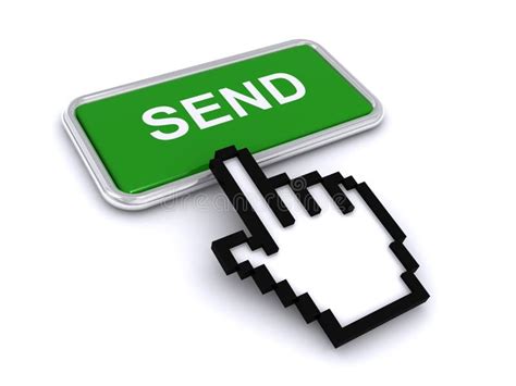 Send Button Stock Illustration Illustration Of Icon Conceptual 295161