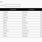 Full Featured Interactive Data Table JavaScript Library Simple Datatables CSS Script