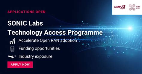 Digital Catapult On Linkedin Sonic Labs Technology Access Programme Digital Catapult