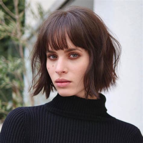 Chic Layered Bob With Bangs Ideas For Chic Layered Bob With Bangs Ideas For
