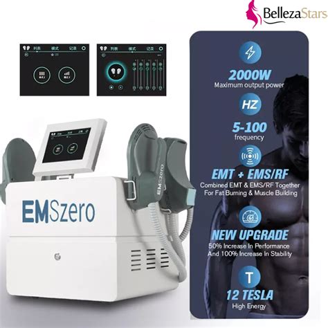 4 Handle Emszero 5000w Neo Body Sculpting Machine