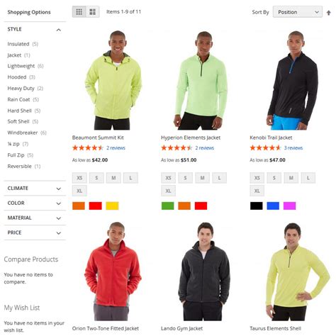 Magento 2 Ajax Layered Navigation Ajax Navigation Filter