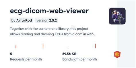 Ecg Dicom Web Viewer Cdn By Jsdelivr A Cdn For Npm And Github