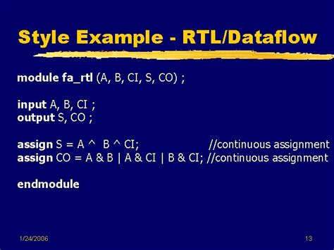 Verilog Hdl Introduction Ece 554 Digital Engineering Laboratory