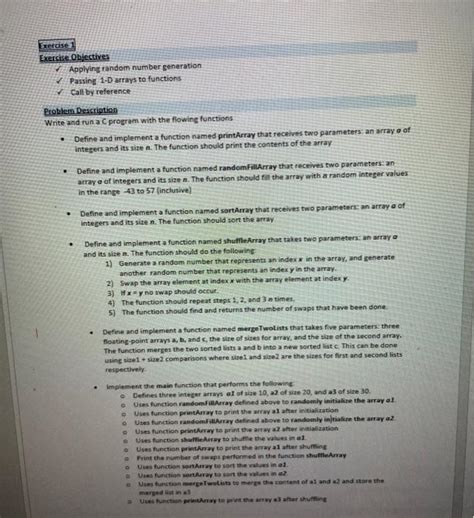 Solved Exercise Exercise Objectives Applying Random Number