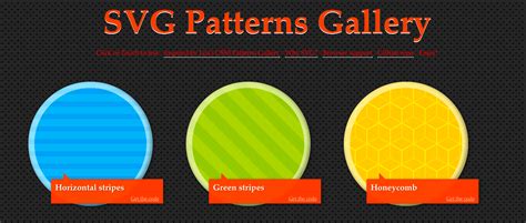 Websites To Generate Svg Patterns Css Tricks
